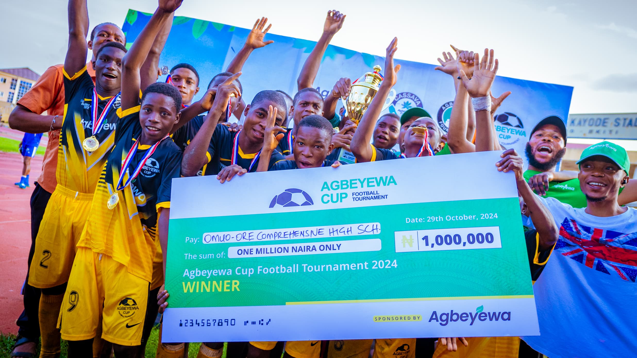 Agbeyewa Cup: Omuo-Ore High School Crowned Champions, Takes Home N1 ...